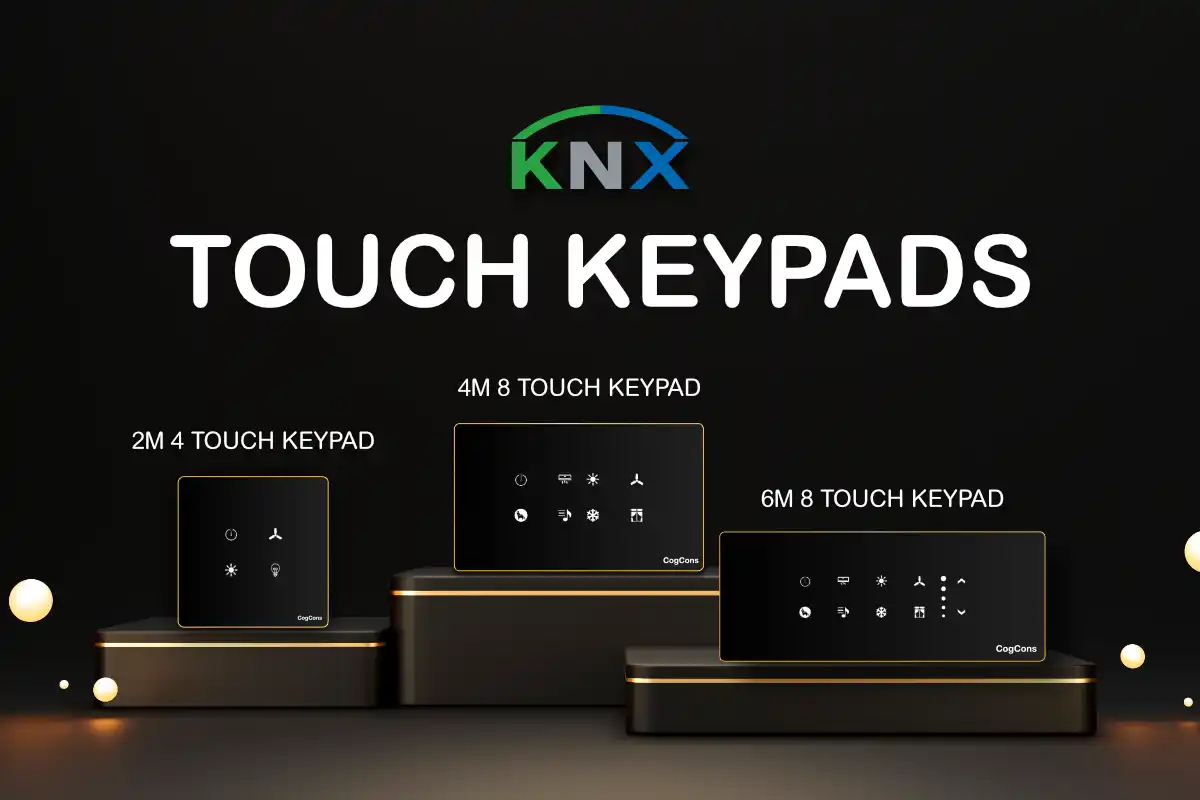 KNX Touch Keypads: Revolutionizing Smart Home Control - CogCons
